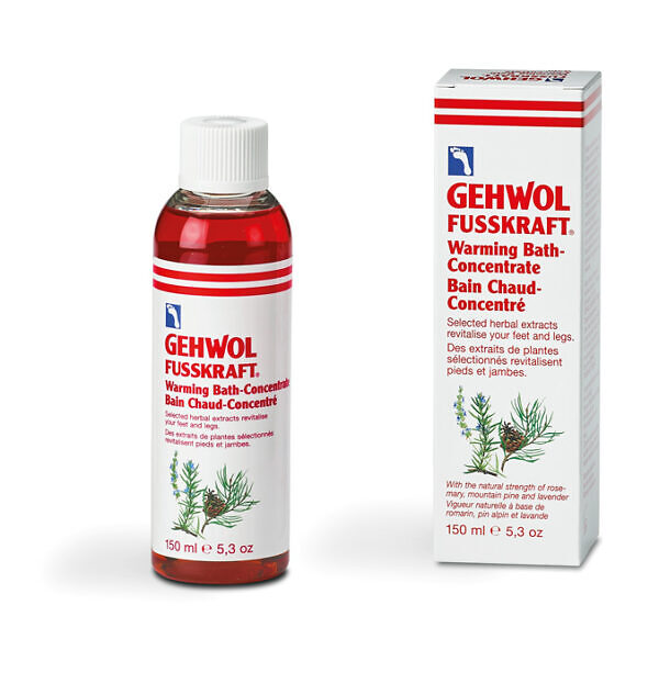 GEHWOL FUSSKRAFT WARMING BATH CONCENTRATE - Gehwol Footcare